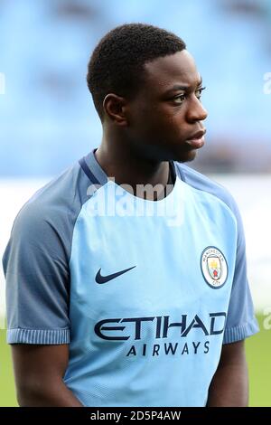 Aaron Nemane, Manchester City Stock Photo - Alamy