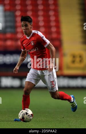 Charlton Athletic's Adam Chicksen Stock Photo - Alamy