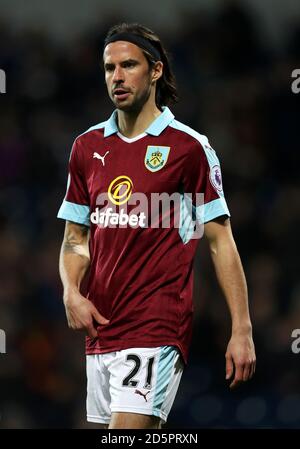 Burnley's George Boyd Stock Photo - Alamy