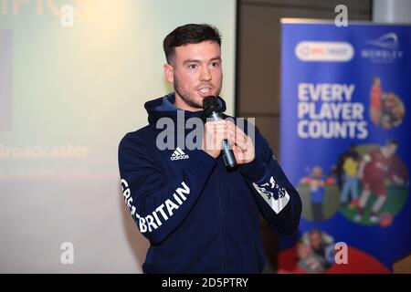 Paralympic footballer Jack Rutter during the EFL Every Player Counts ...