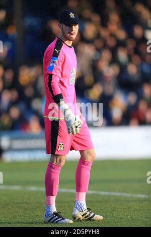 Cambridge United goalkeeper Will Norris Stock Photo - Alamy