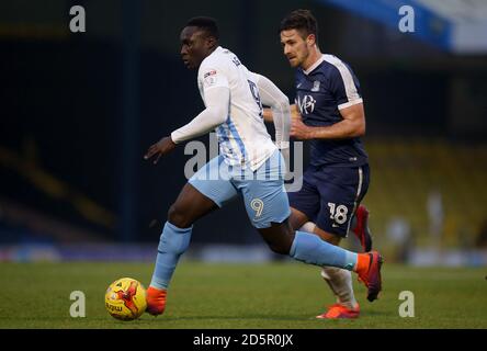 Coventry City's Daniel Agyei in action Stock Photo - Alamy