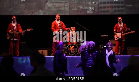 The Chip Shop Boys performing in The Centaur Stock Photo - Alamy