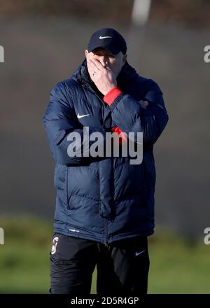 Coventry City manager Russell Slade Stock Photo - Alamy