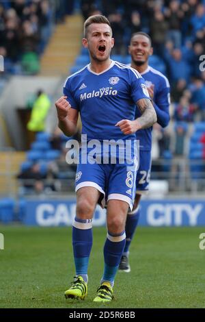Cardiff City's Joe Ralls Stock Photo - Alamy