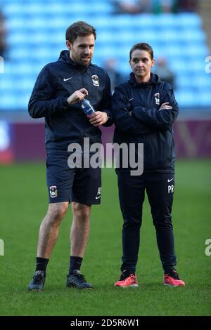 Pauline Robertson, Coventry City physiotherapist Stock Photo - Alamy