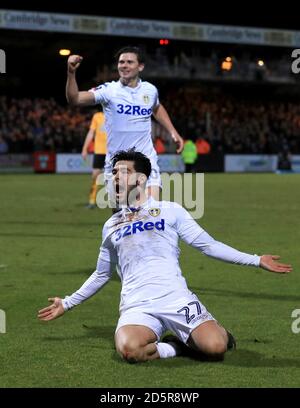 Leeds United's Alex Mowatt celebrates scoring his sides first goal of ...