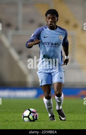 Manchester City's Issac Buckley-Ricketts Stock Photo - Alamy