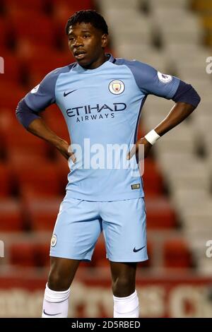Manchester City's Issac Buckley-Ricketts Stock Photo - Alamy