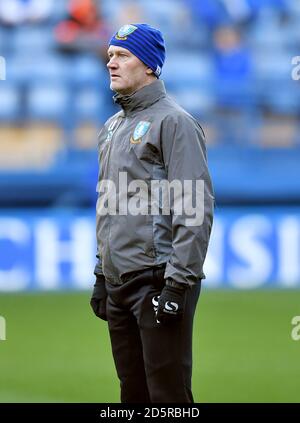 Sheffield Wednesday first team coach Andy Parslow during the Sky Bet ...