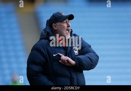 Coventry City manager Russell Slade Stock Photo - Alamy