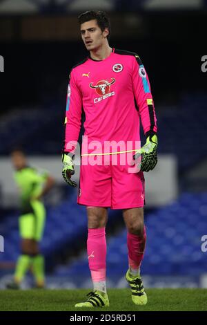 Reading goalkeeper Jonathon Bond Stock Photo - Alamy