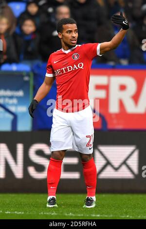 Nathan Byrne, Charlton Athletic Stock Photo - Alamy