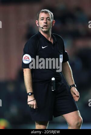 Referee Darren Handley Stock Photo - Alamy