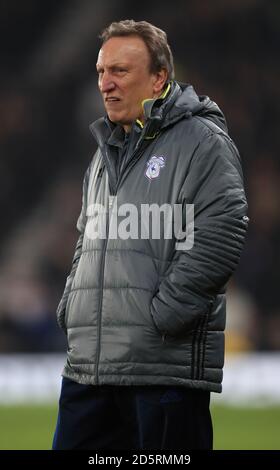 Cardiff City's manager Neil Warnock Stock Photo - Alamy