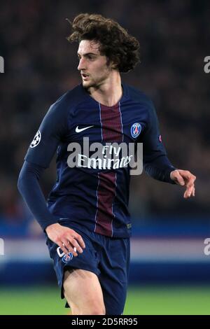 Paris Saint-Germain's Adrien Rabiot during the French Ligue 1 Olympique ...