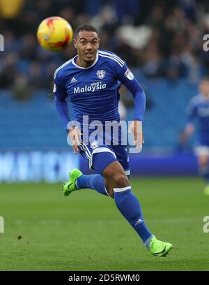 Cardiff City's Kenneth Zohore Stock Photo - Alamy