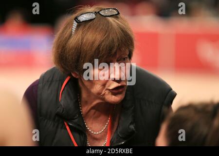 Hertfordshire Mavericks Director of Netball Robyn Broughton Stock Photo ...