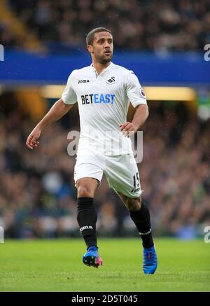 Wayne Routledge, Swansea City Stock Photo - Alamy