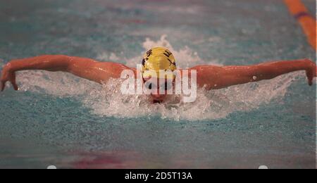 Britain's James Hickman in fine form in the Men's 200m Butterfly at the ...