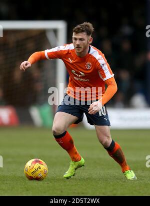 Jordan Cook, Luton Town Stock Photo - Alamy
