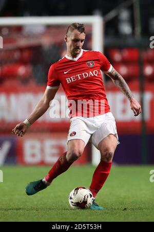 Charlton Athletic's Patrick Bauer Stock Photo - Alamy
