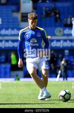 Everton's Ross Barkley during the Premier League match at Goodison Park ...