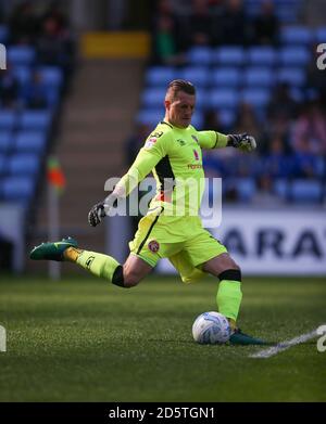 Walsall goalkeeper Craig MacGillivray Stock Photo - Alamy