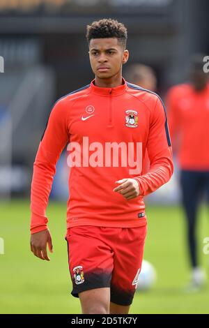Coventry City's Jordan Thompson Stock Photo - Alamy
