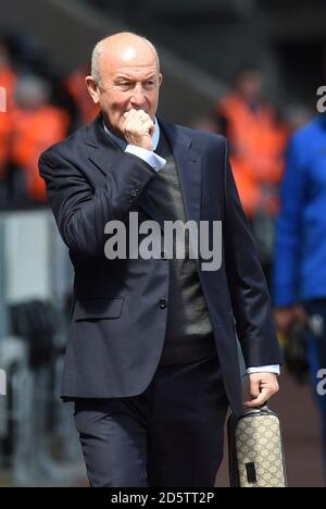 West Bromwich Albion's Tony Pulis Stock Photo - Alamy
