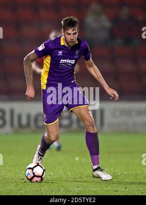 Cheltenham Town's Harry Pell Stock Photo - Alamy