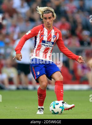 Antoine Griezmann in action during the La Liga match FC Barcelona ...