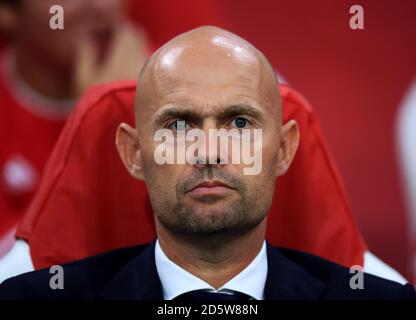 Ajax's manager Marcel Keizer Stock Photo - Alamy