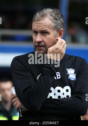 Birmingham City's assistant manager Kevin Bond Stock Photo - Alamy