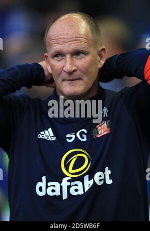 Sunderland's manager Simon Grayson Stock Photo - Alamy