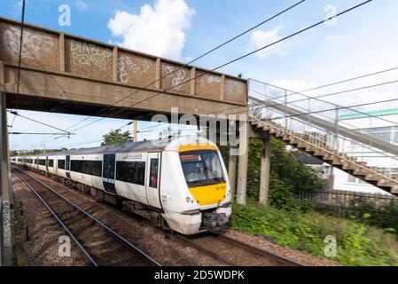 Class 357 Electrostar named Martin Aungier on the C2C Fenchurch Street ...