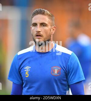 Carlisle United's Gary Liddle Stock Photo - Alamy