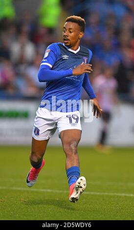 Carlisle United's Reggie Lambe Stock Photo - Alamy