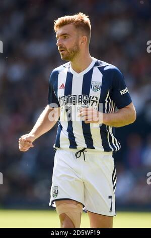 West Bromwich Albion's James Morrison Stock Photo - Alamy