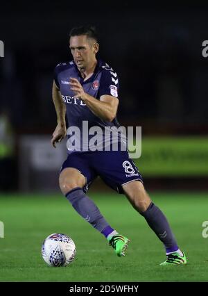 Charlton Athletic's Andrew Crofts Stock Photo - Alamy
