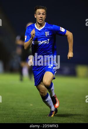 Gillingham's Greg Cundle Stock Photo - Alamy