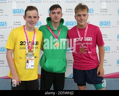 England Central's James Brown in the Boys 200m MC in the swimming ...