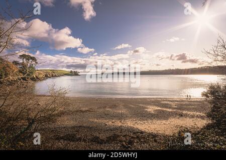 Grebe beach, Helford river, Cornwall, England Stock Photo - Alamy