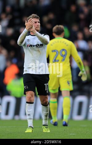 Derby County's Sam Winnall Stock Photo - Alamy