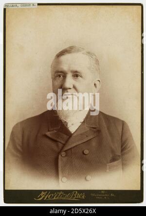 Portrait of George M. Pullman, Chicago, Illinois Stock Photo - Alamy