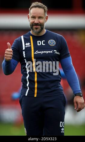 Shrewsbury Town Goalkeeping Coach Danny Coyne Stock Photo - Alamy