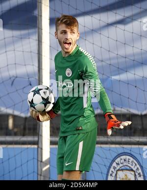 Manchester City's Daniel Grimshaw Stock Photo - Alamy