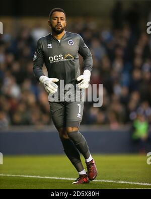 Millwall goalkeeper Jordan Archer Stock Photo - Alamy