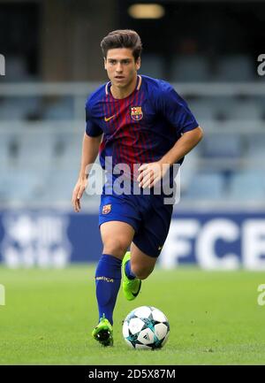 Barcelona's David Alfonso Stock Photo - Alamy