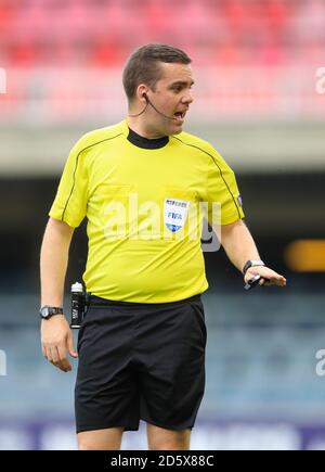 Referee Rob Harvey Stock Photo - Alamy